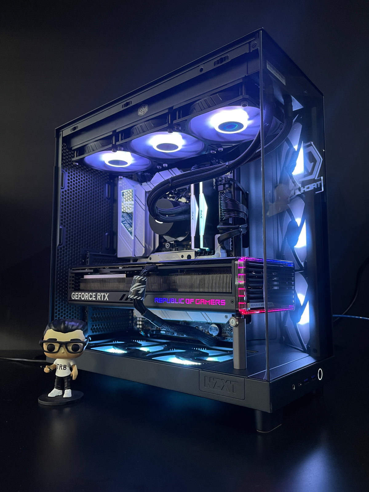 NZXT H6 FLOW BLACK (RGB) — The Rig Builders