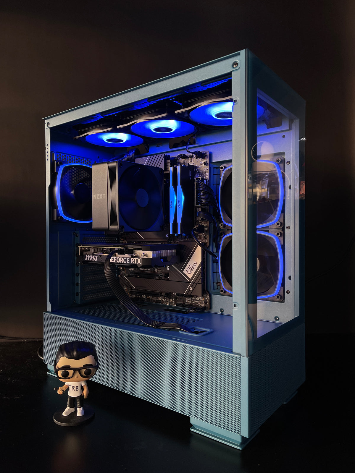 MONTECH SKY TWO MOROCCO BLUE — The Rig Builders