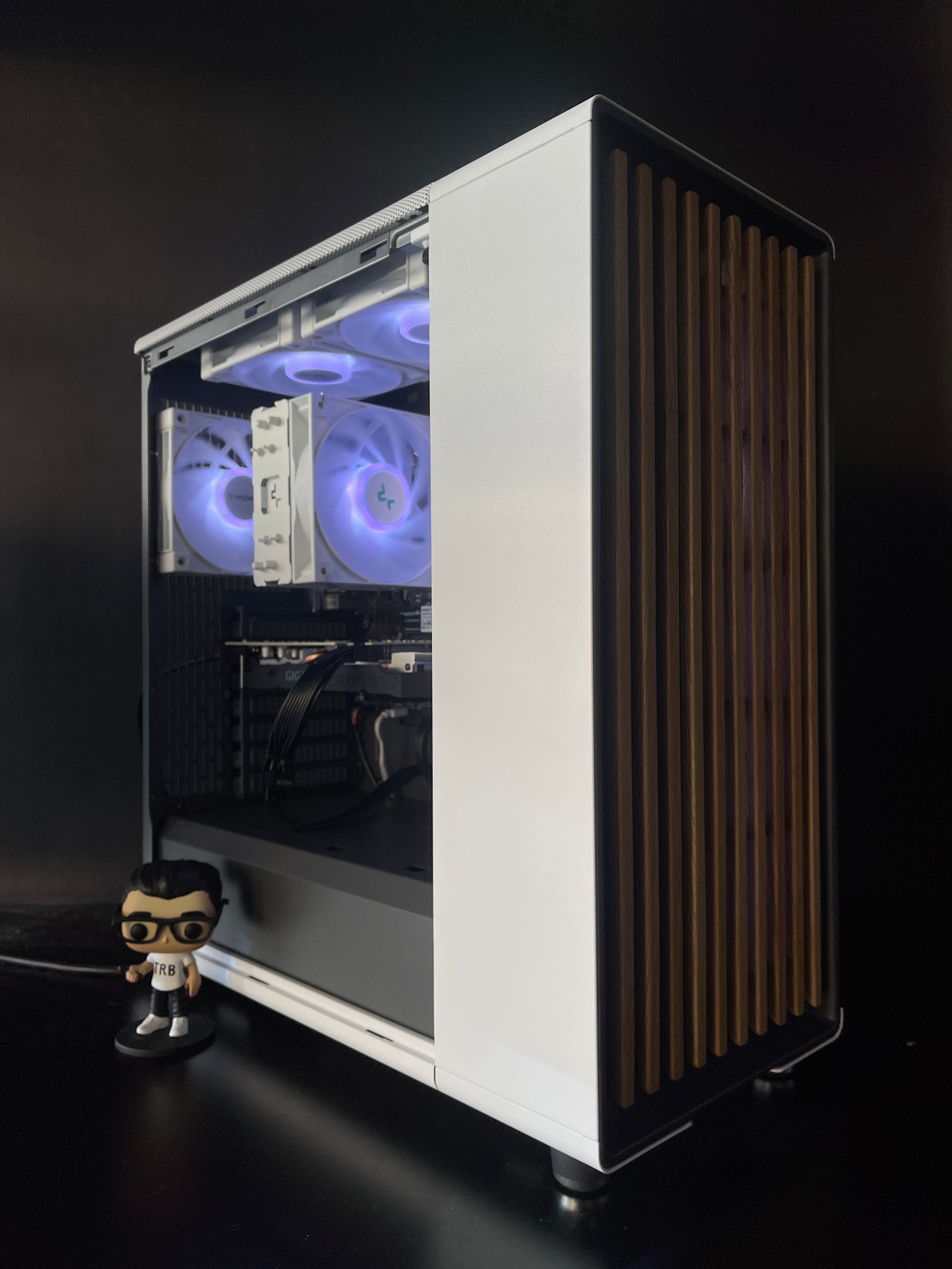 FRACTAL NORTH CHALK WHITE TG CLEAR TINT — The Rig Builders